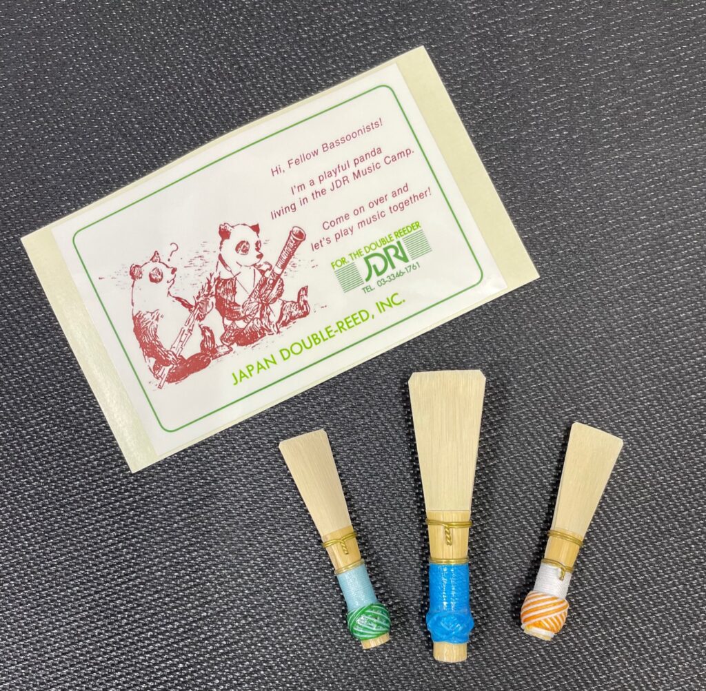 完成リードに新しい仲間達が！（岡崎） - 日本ダブルリード株式会社-オーボエ、バスーン（ファゴット）の専門店