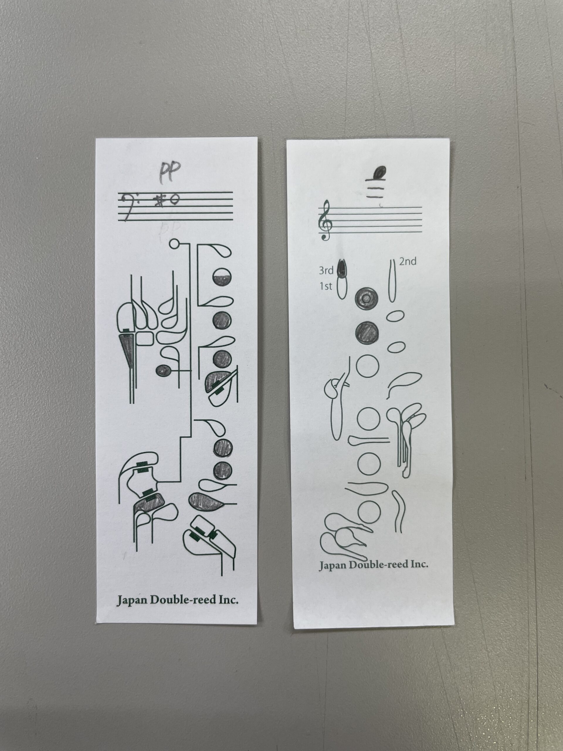 トリルの運指、替指にはこのアイテム！(八木) - 日本ダブルリード株式会社-オーボエ、バスーン（ファゴット）の専門店